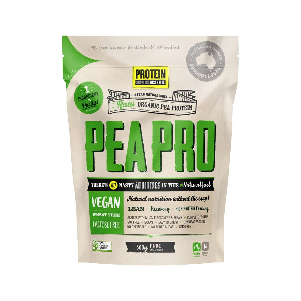 PROTEIN SUPPLIES AUSTRALIA Pea Pro Pure 500g – Alkhemy Health Store
